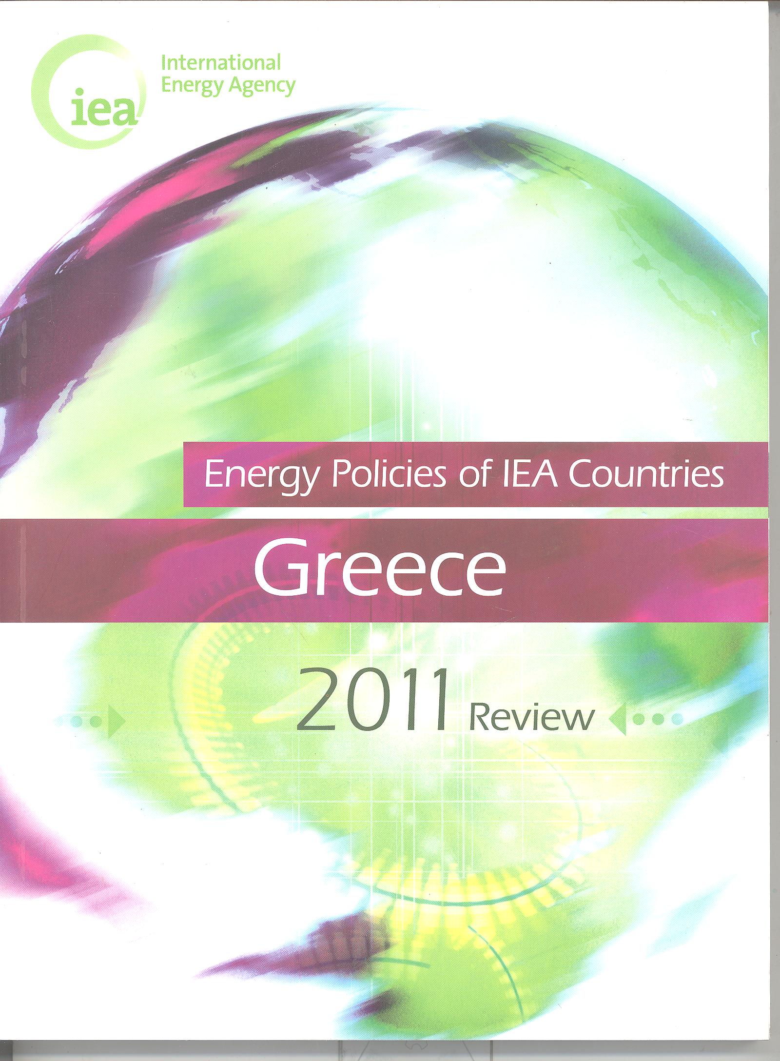 Energy Policies of IEA Coutries, GREECE 2011 review | Fundação Troufa ...